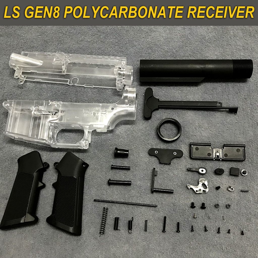 GEN8 LS Polycarbonate Clear Receiver + Grip + Buffer Tube – Big Boss ...