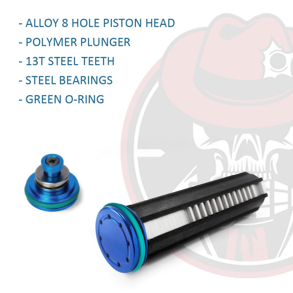 13T Polymer Light Weight Plunger / Metal Piston Head Set / Full Rack ...