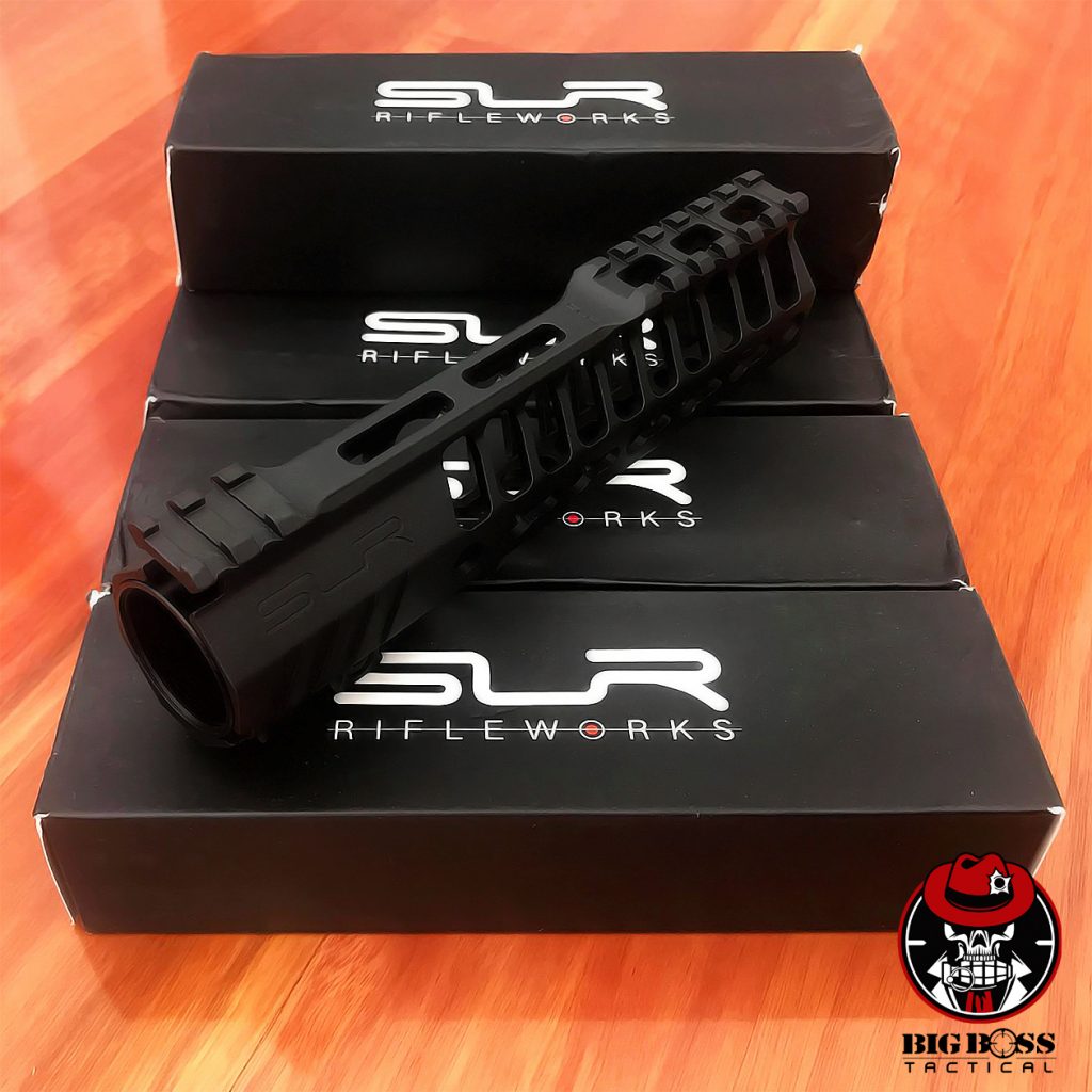 JG SLR Helix 7.5 Inch FULL METAL Keymod Handguard With Threaded Adaptor ...