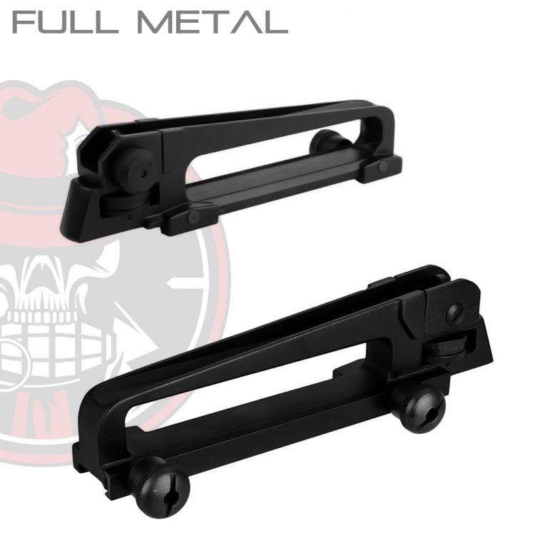 JM GEN9 M4A1 / M16 Metal Carry Handle With Adjustable Sights and Rails ...