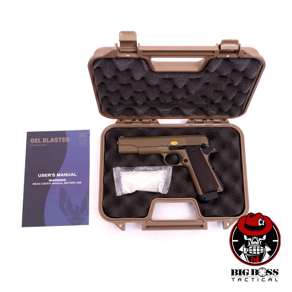 GOLDEN EAGLE GBB M1911 Classic Army 1911 CO2 Gas Blowback Pistol (Full ...