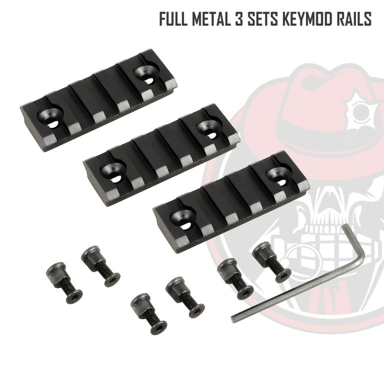 3 Sets Keymod Picatinny Tactical Rails + Screws / Bolt – Big Boss Tactical